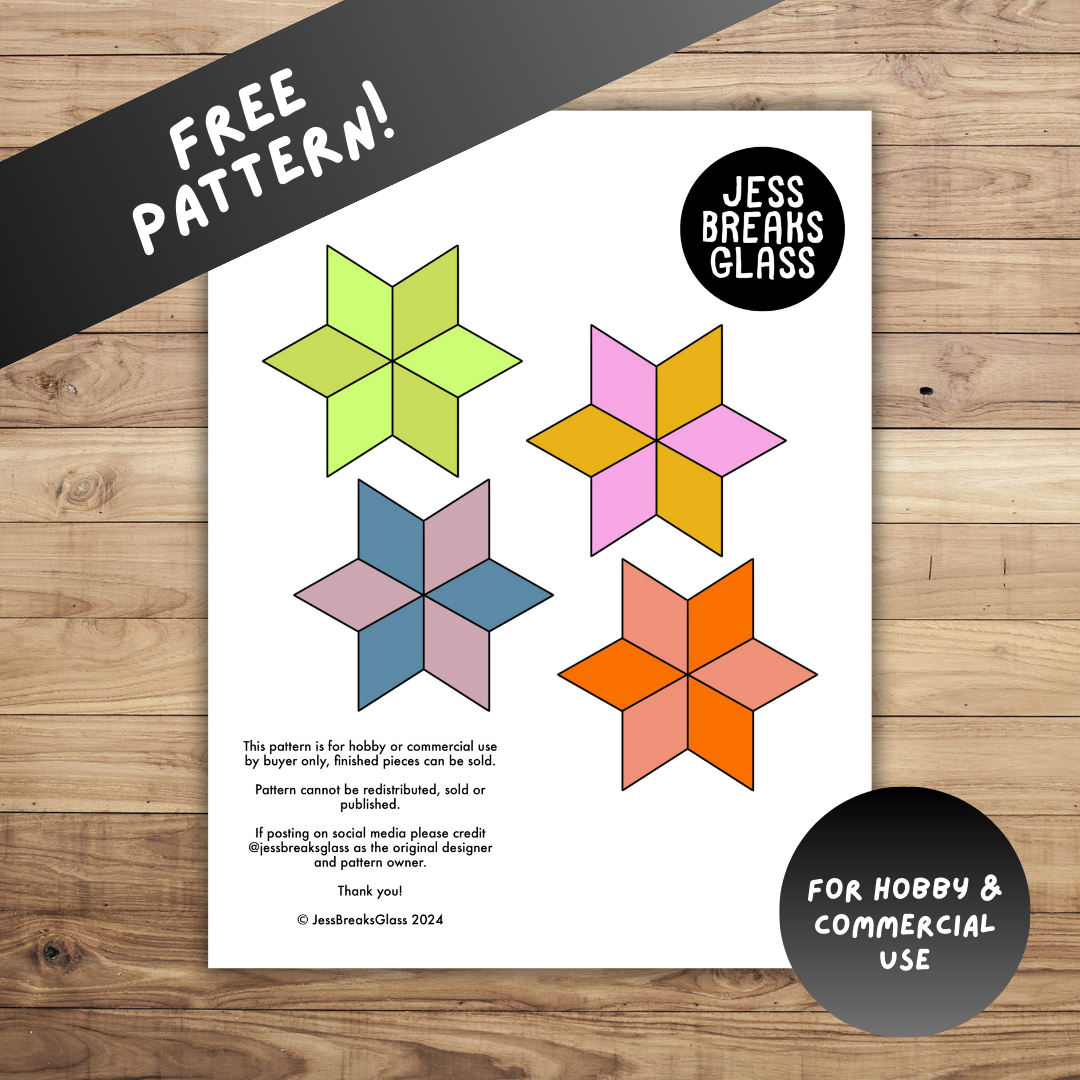 Free Stained Glass Patterns – Jess Breaks Glass